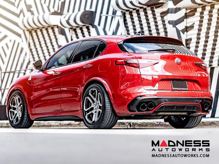 Alfa Romeo Stelvio Custom Wheels Forged 22 Cﾅ軍 Conquest For Alfa Romeo